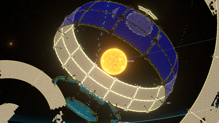 Dyson Sphere Blueprints - My first Dyson Sphere (Aesthetic)