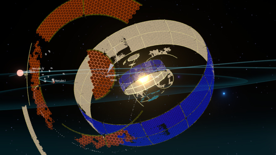 Dyson Sphere Blueprints - My first Dyson Sphere (Aesthetic)