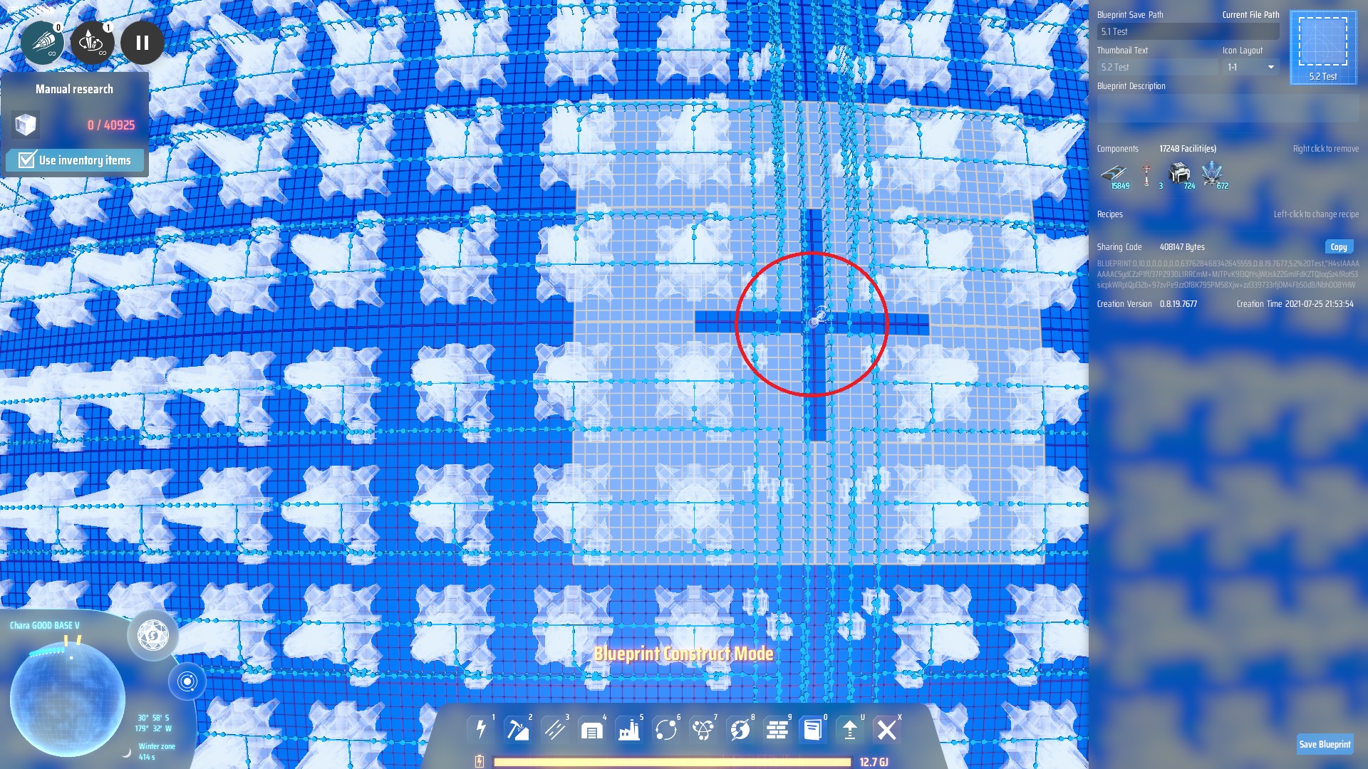 Dyson Sphere Blueprints - "No Hazmat Permit": Gigacharger 5.2