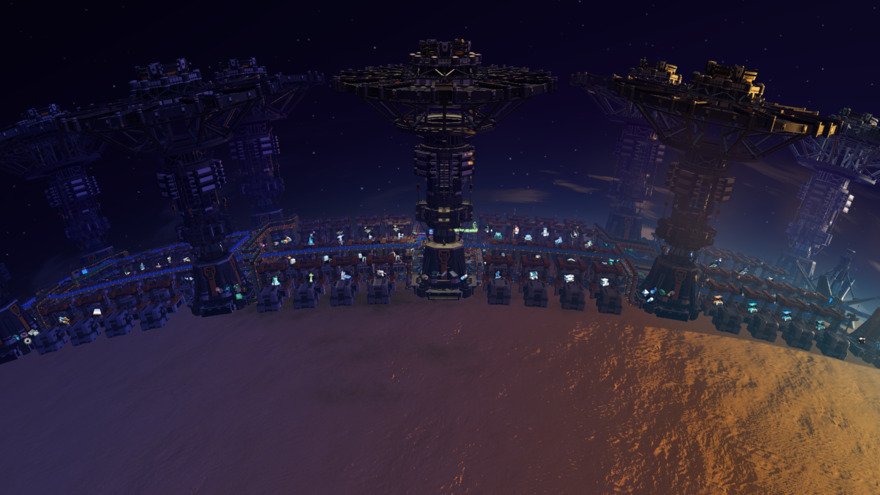 Dyson Sphere Blueprints - 10.34 All Building Mall 105 x 32