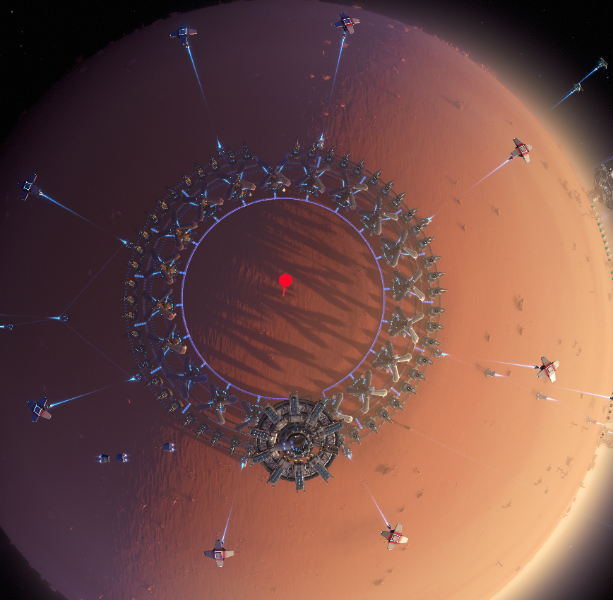 Dyson Sphere Blueprints - 3000建筑以内 极地 能量枢纽+900/min转转乐 Polar-based ...