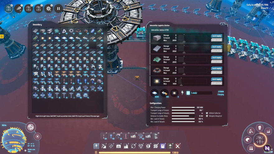Dyson Sphere Blueprints - Nilaus Mid HUB - ILS 1