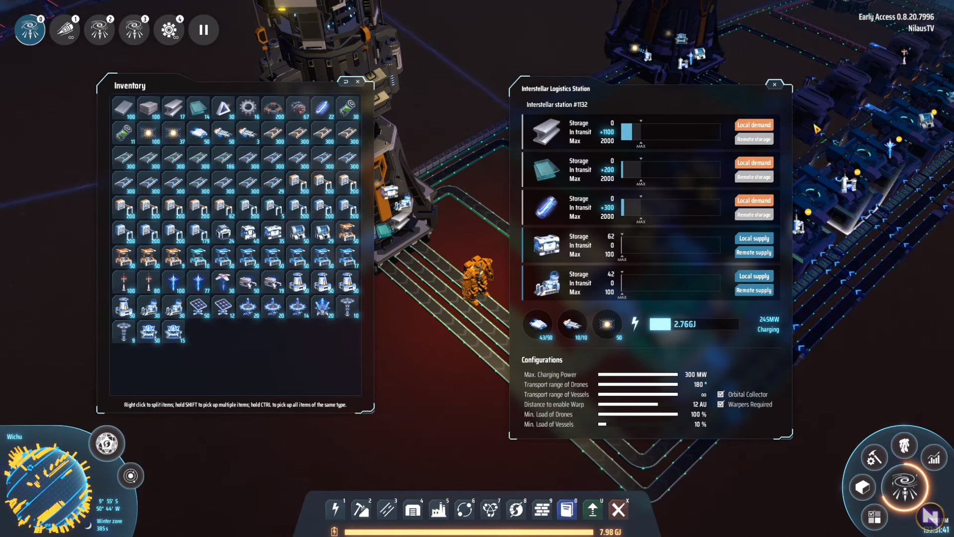 Dyson Sphere Blueprints - Nilaus Mid HUB - ILS 5