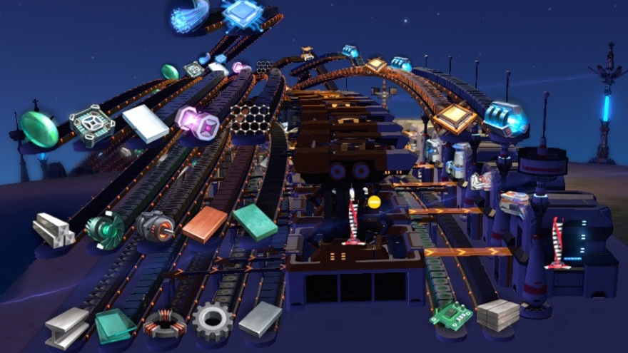 Dyson Sphere Blueprints - One Line Mall