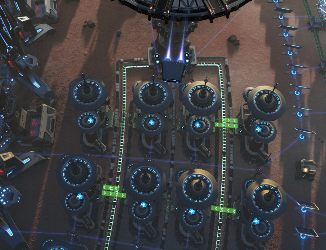 Dyson Sphere Blueprints - Antimatter - 2 blue belts