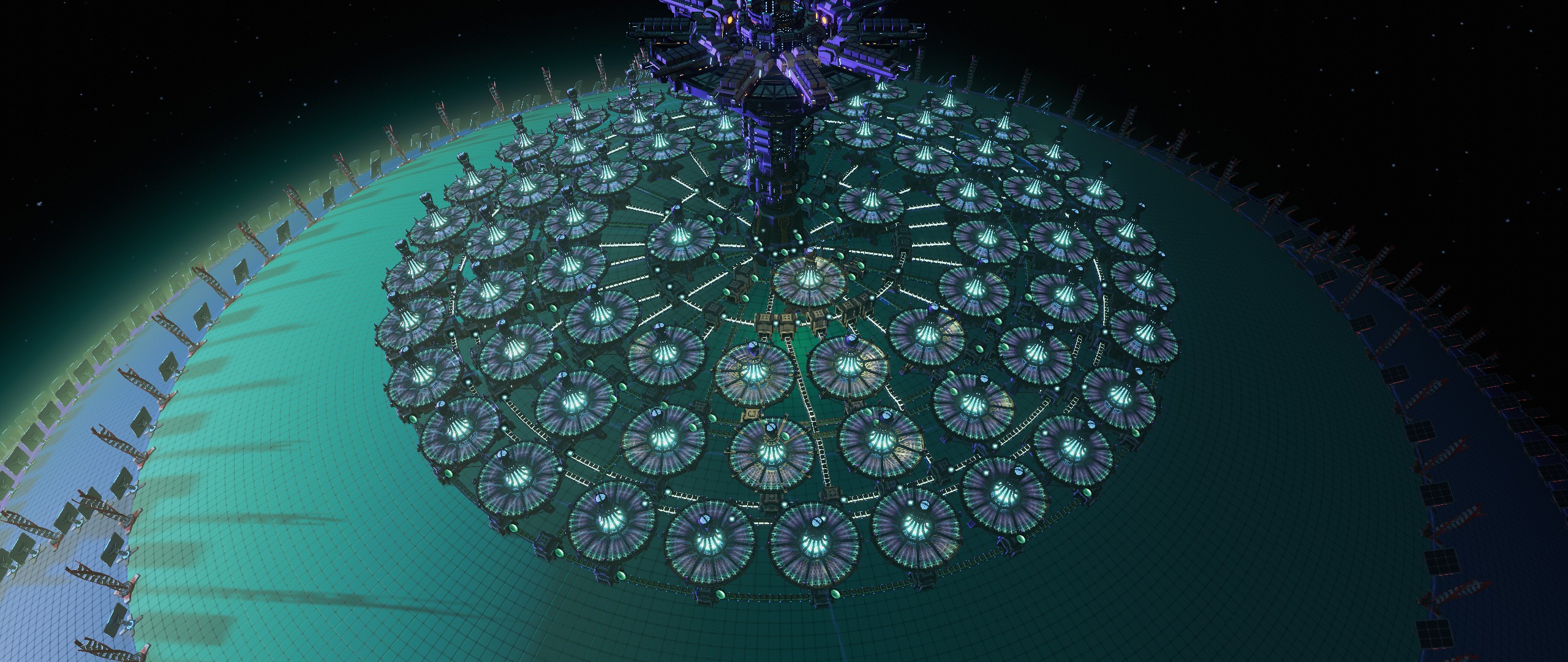 Dyson Sphere Blueprints - 0 - Small - Polar Ray Receiver Array ...