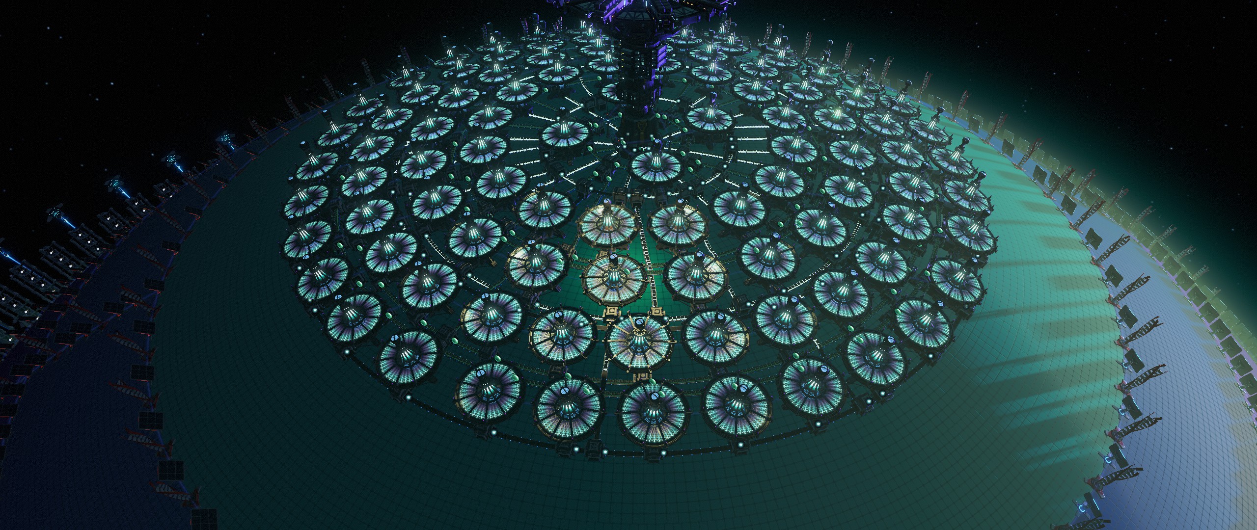 Dyson Sphere Blueprints - 2 - Large - Polar Ray Receiver Array ...