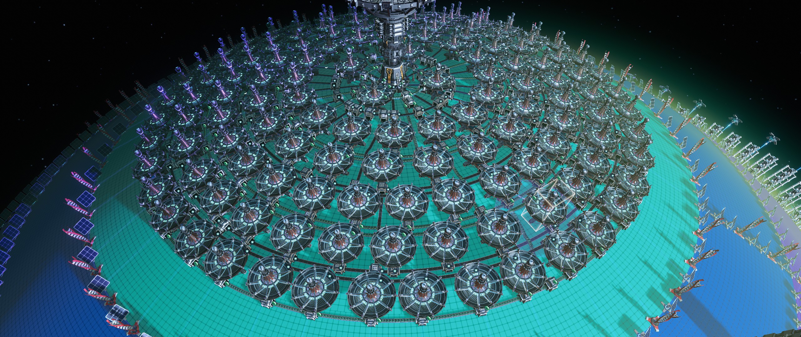 Dyson Sphere Blueprints - 3 - XL - Polar Ray Receiver Array - Graviton ...