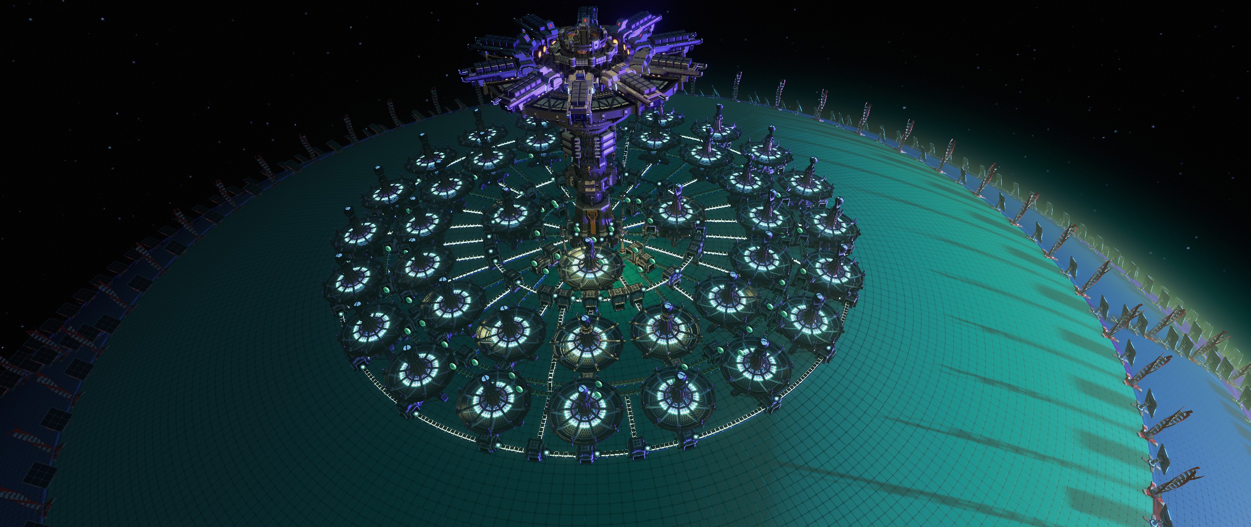 Dyson Sphere Blueprints - 6 - 4XL - Polar Ray Receiver Array - Graviton ...