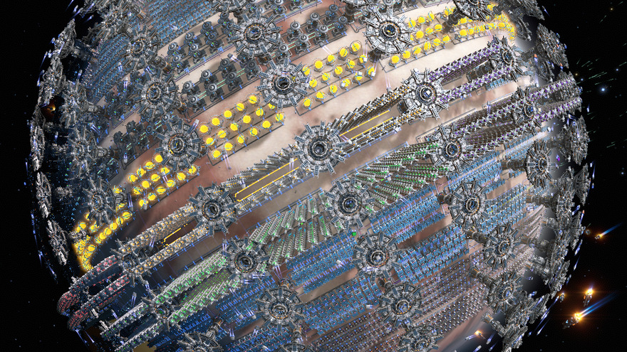 Dyson Sphere Blueprints - Science Planet - 2500/min From Raw