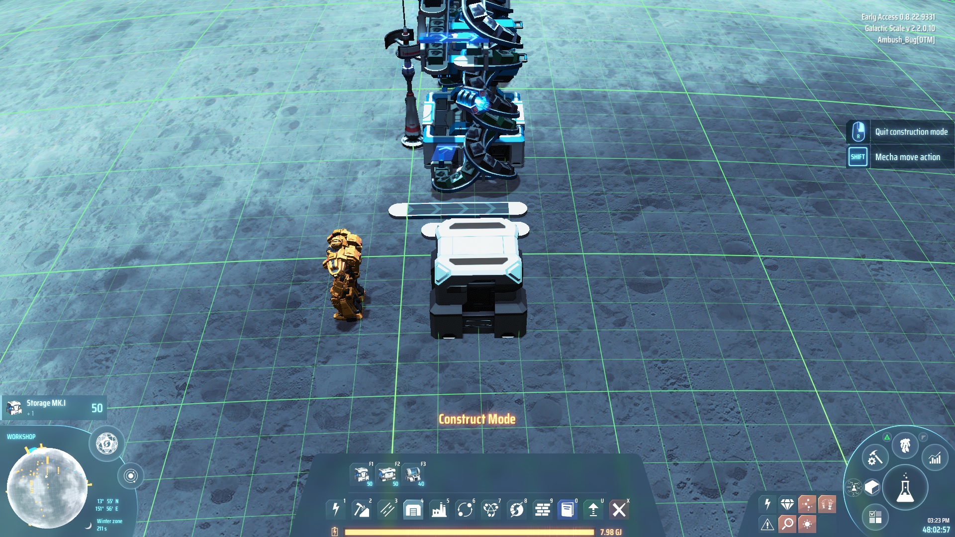 Dyson Sphere Blueprints - BIE's Stack and Rack 3-Input Assembly Line