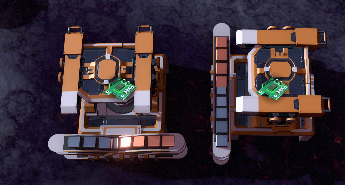 Dyson Sphere Blueprints - Tiny TIleable 1 wide insertion example