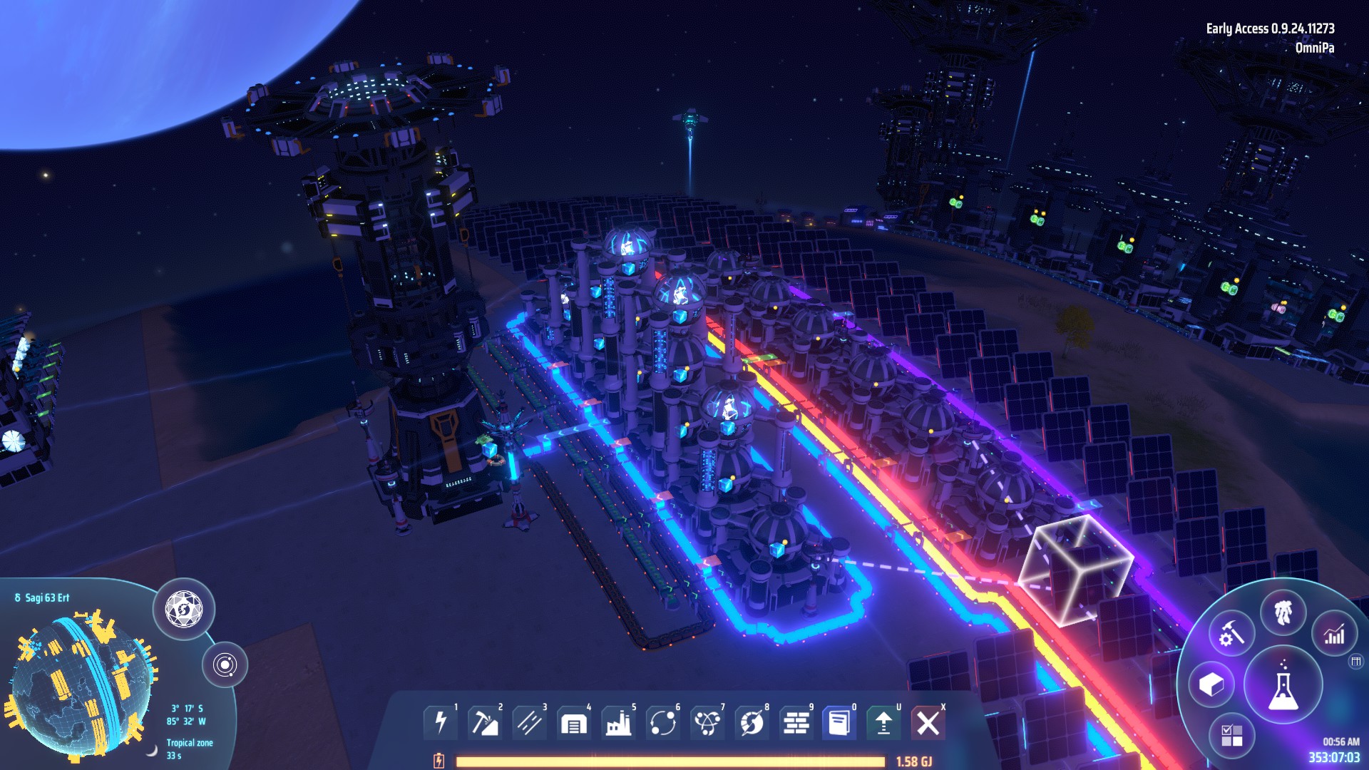 Dyson Sphere Blueprints - Electromagnetic Matrix Lab Facility