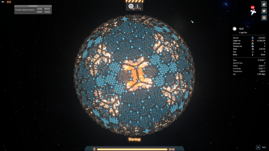 Dyson Sphere Blueprints - Cursed Hexagons - with Solar panels