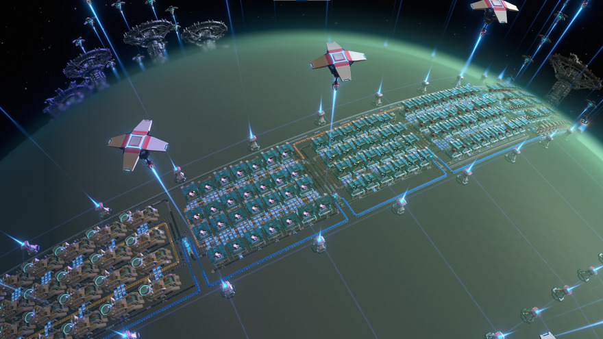 Dyson Sphere Blueprints - Antimatter Fuel Rods from Raw Resources (30/s)