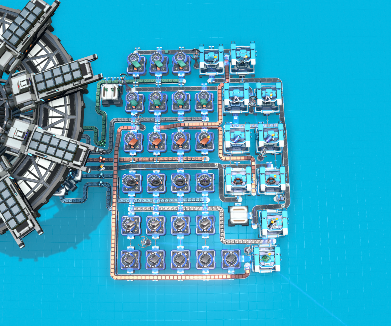 Dyson Sphere Blueprints - Early to late game / Spray Coater 2 - 6 to 30min