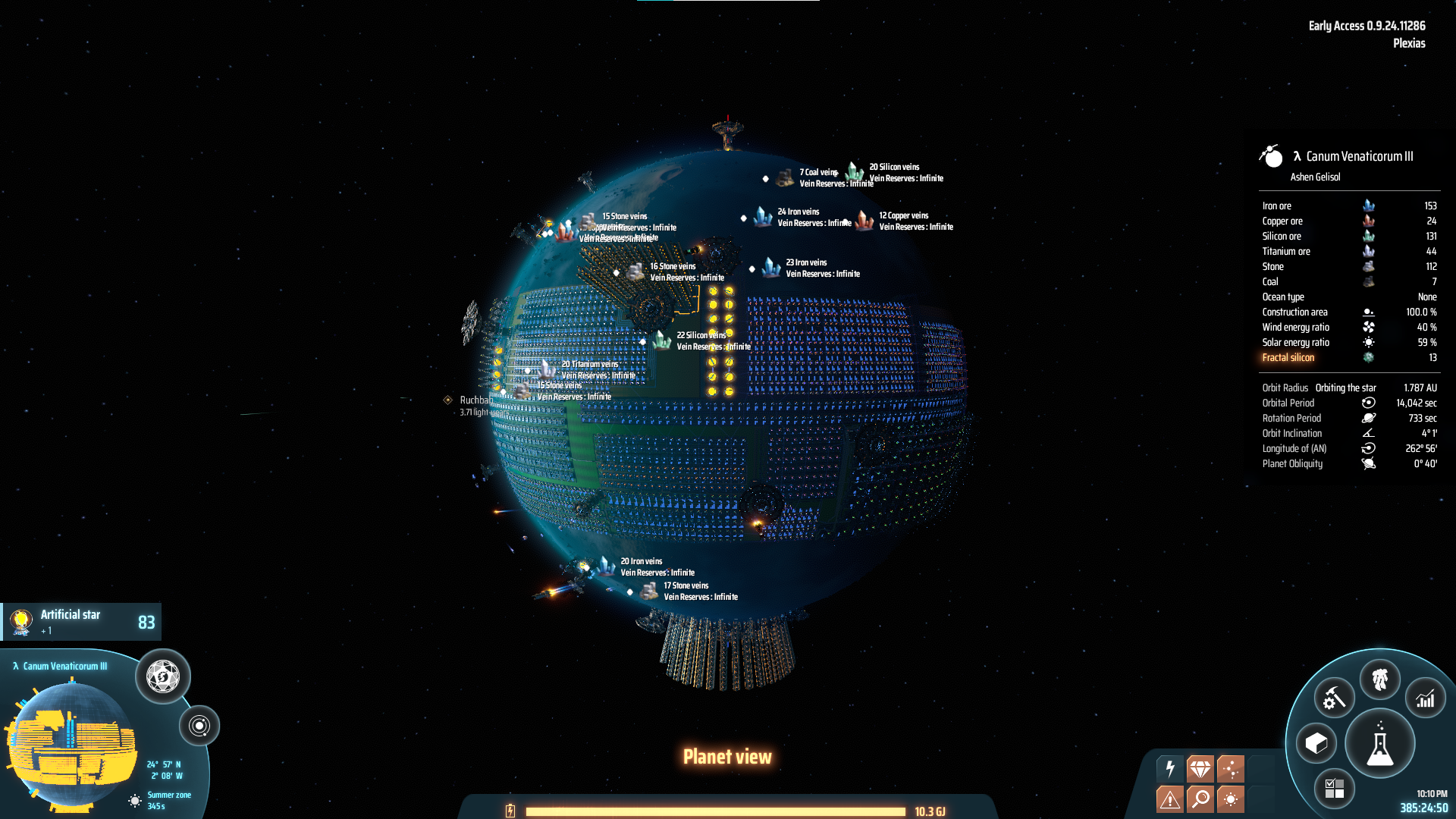 Dyson Sphere Blueprints - All Matrices - 1 Mk. III Belt