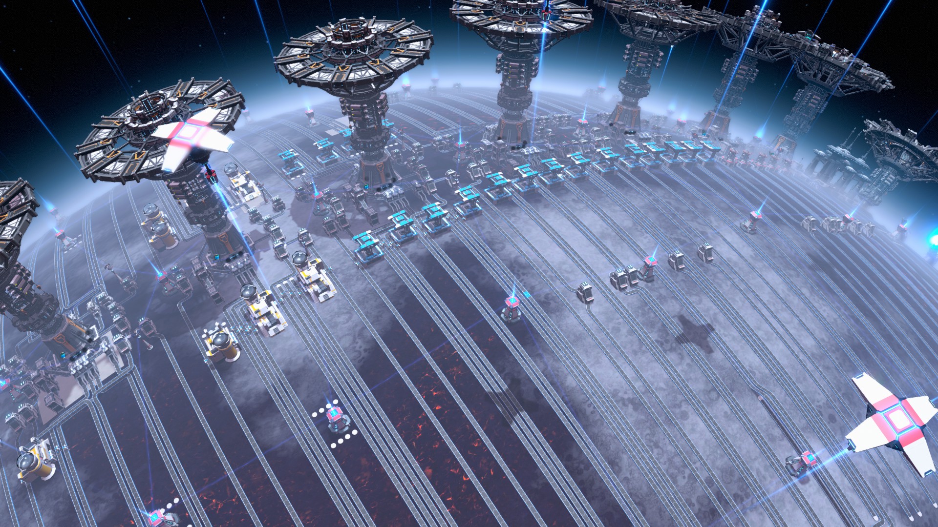 Dyson Sphere Blueprints - "Vertical" Particle Collider (1 input ingredient)