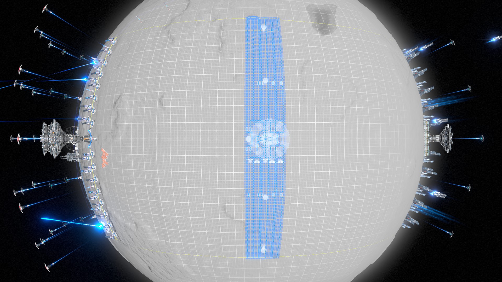 Dyson Sphere Blueprints - "Vertical" Oil Refinery (1 Input Ingredient)