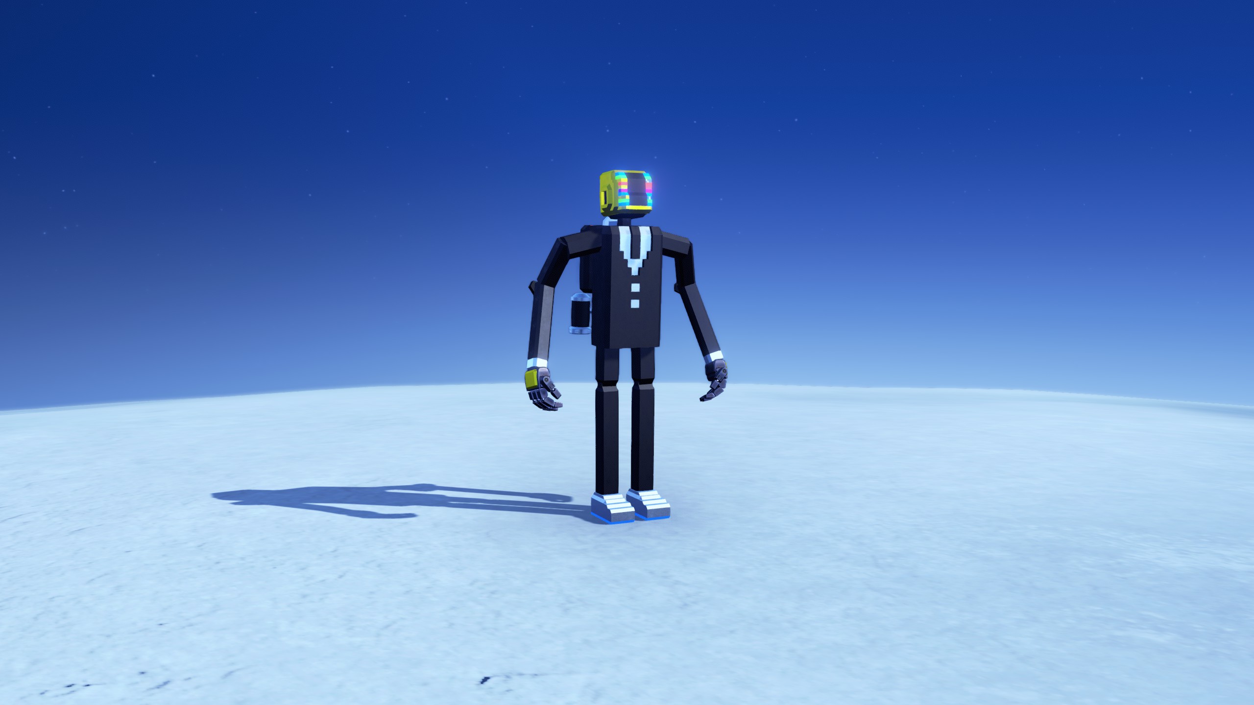 Dyson Sphere Blueprints - Daft Punk Mecha (Voxel)