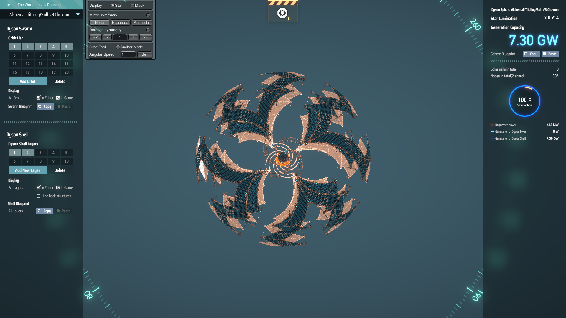 Dyson Sphere Blueprints - Chevron