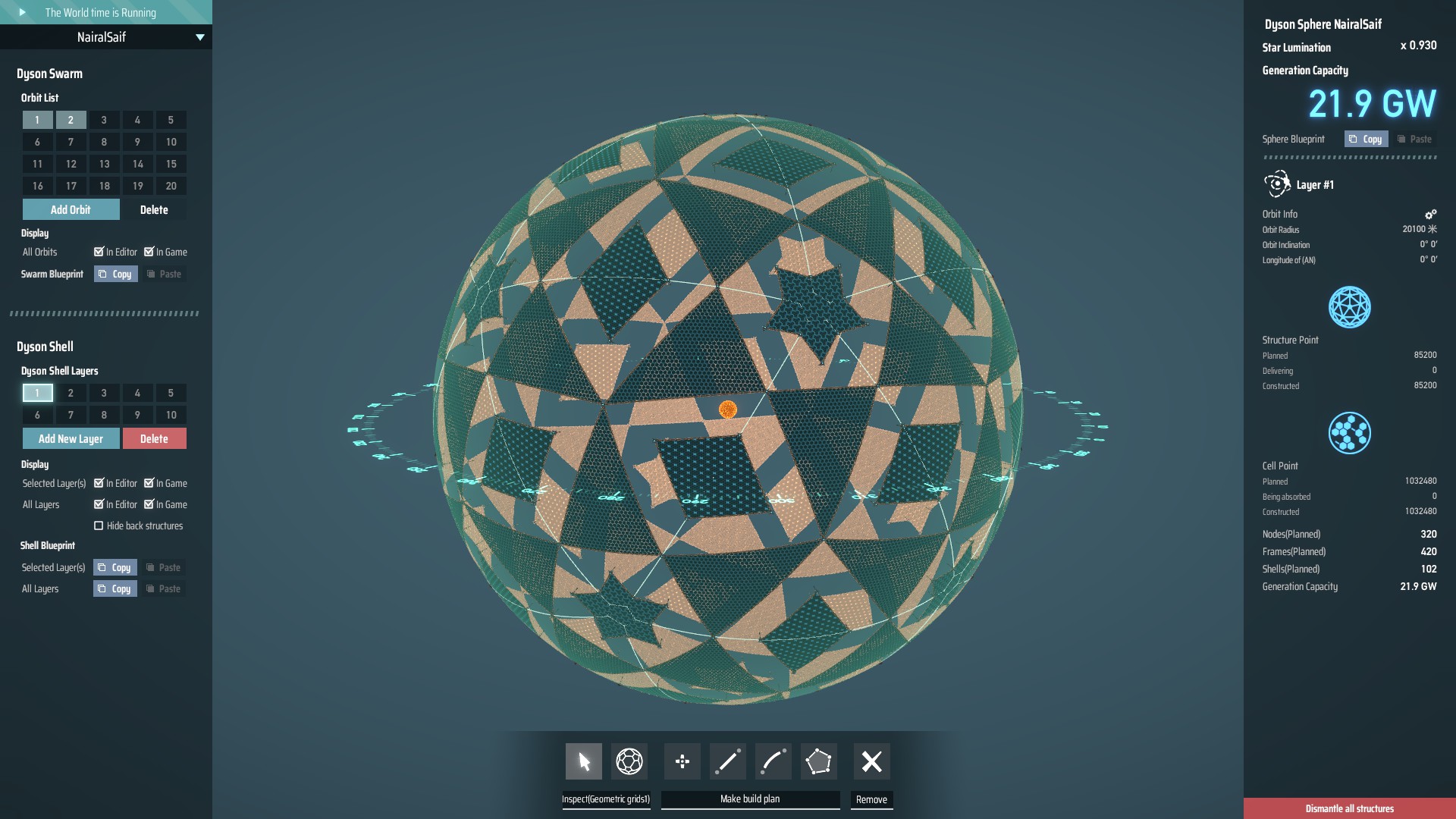 Dyson Sphere Blueprints - Stars and Diamonds