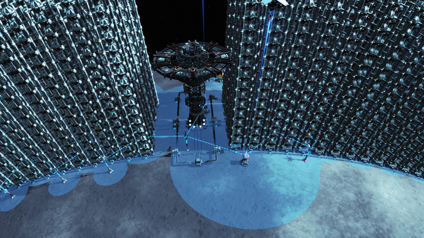 Dyson Sphere Blueprints - Proliferated endgame Research lab