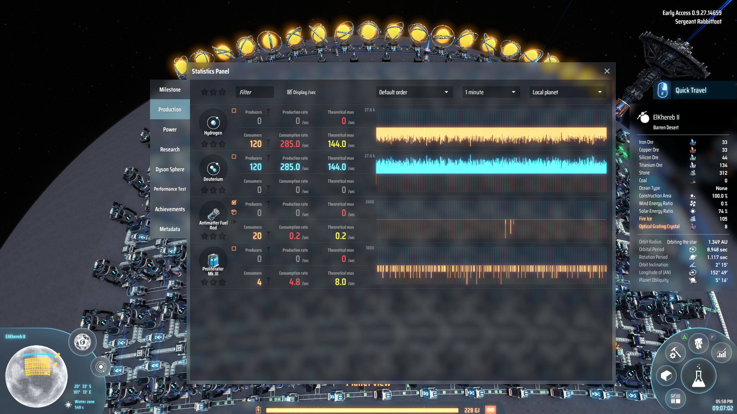 Dyson Sphere Blueprints - 120 fractionators