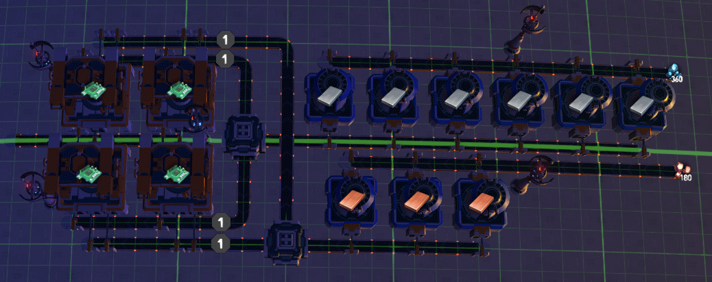 Dyson Sphere Blueprints - Early Game Circuits - Part A