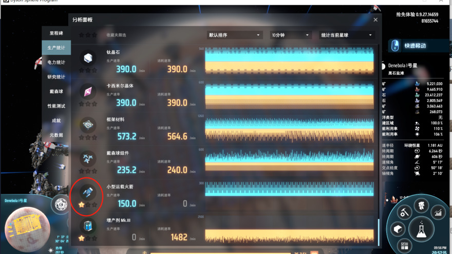 Dyson Sphere Blueprints - 150小火箭（增产剂版本）