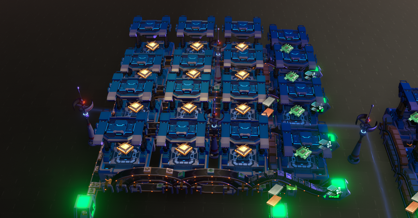 Dyson Sphere Blueprints - 360 processor/min tileable & Borg compatible.