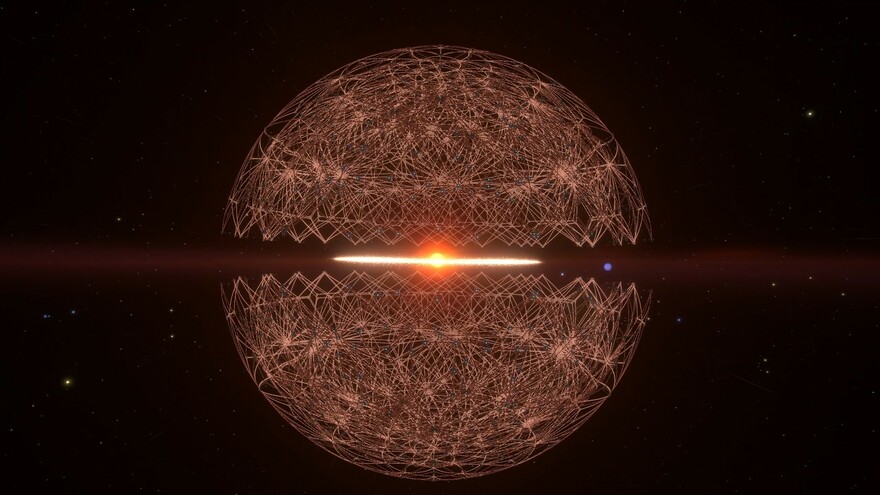 Dyson Sphere Blueprints - Flower-ish (4 layers)