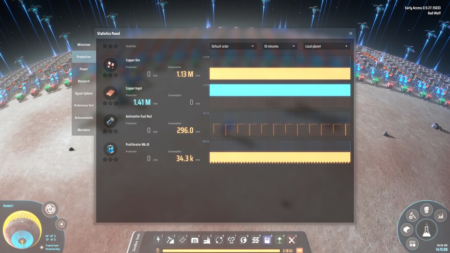 Dyson Sphere Blueprints - 1.41mln Copper Ingot per minute Gigafactory ...