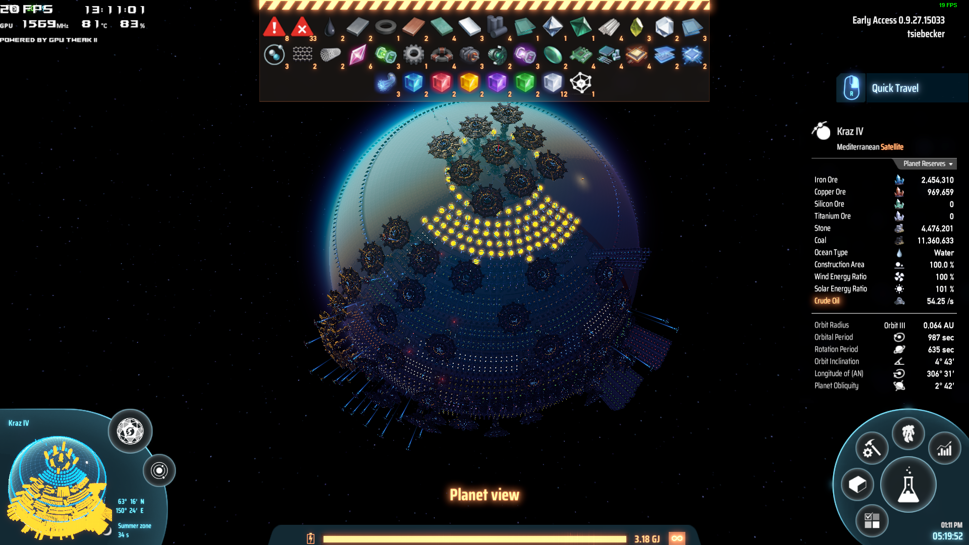 Dyson Sphere Blueprints - 6.750/min White Science (Universe Matrix ...