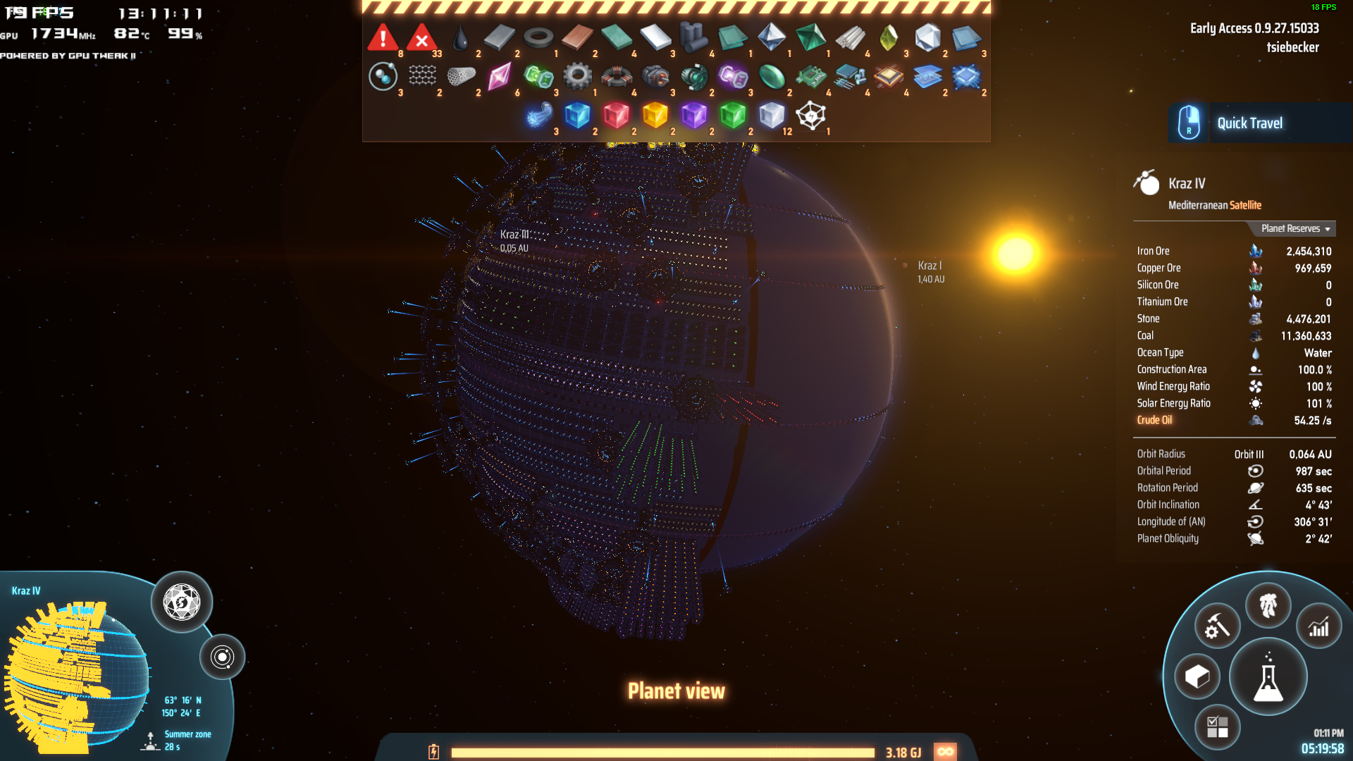 Dyson Sphere Blueprints - 6.750/min White Science (Universe Matrix ...