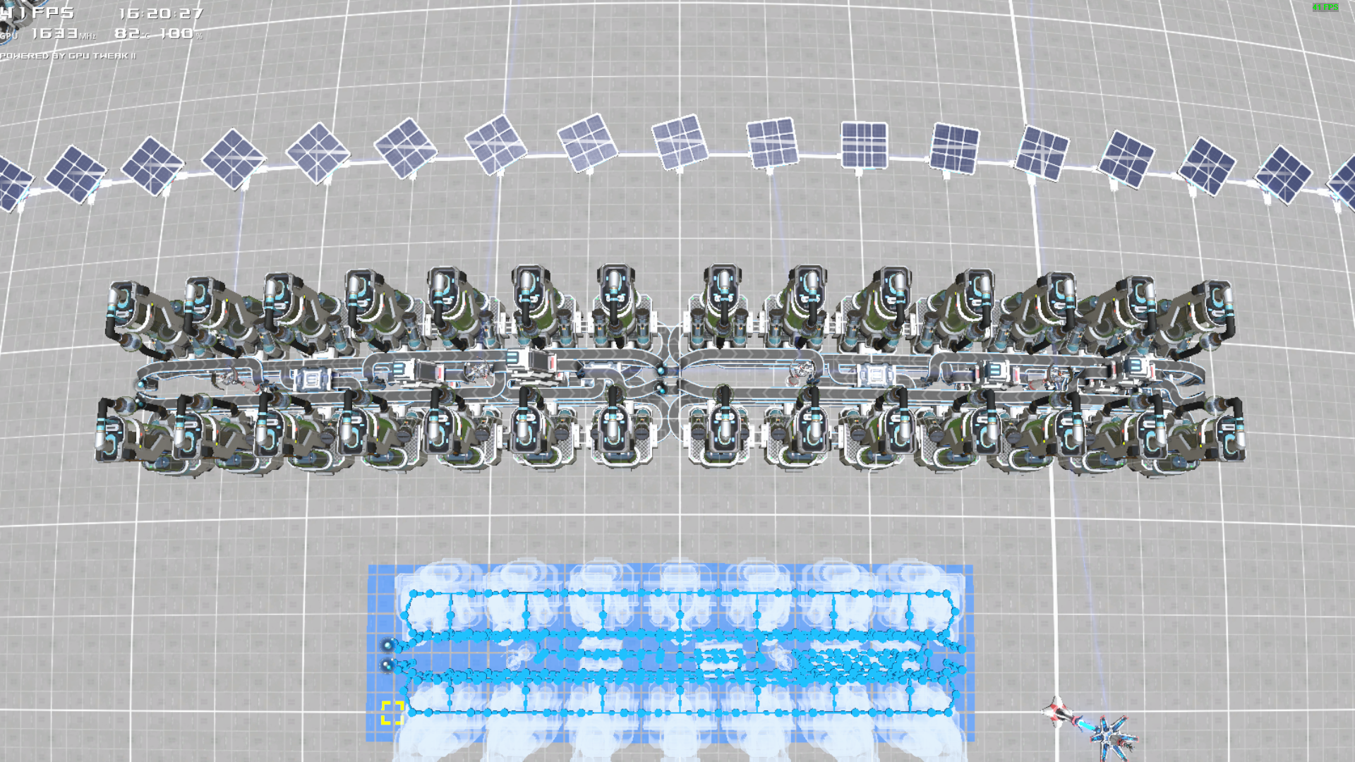 Dyson Sphere Blueprints - Deuterium Fractionators Tileable MAX DENSE v2 ...