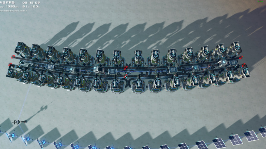 Dyson Sphere Blueprints - Deuterium Fractionators Tileable MAX DENSE v3