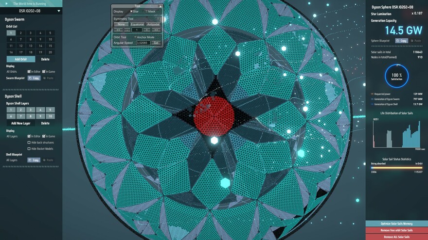 Dyson Sphere Blueprints - Black Hole Sphere
