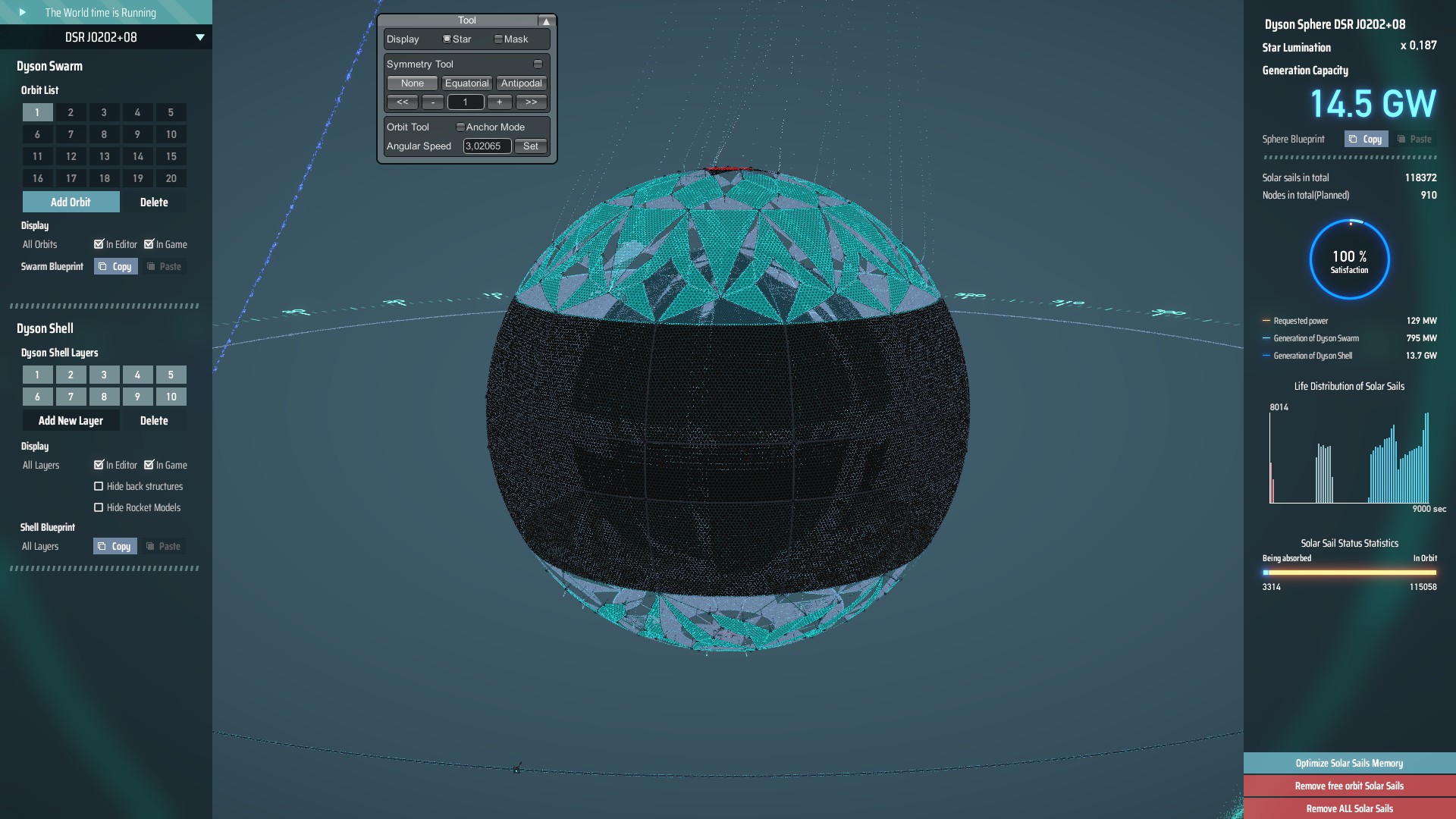 Dyson Sphere Blueprints - Black Hole Sphere