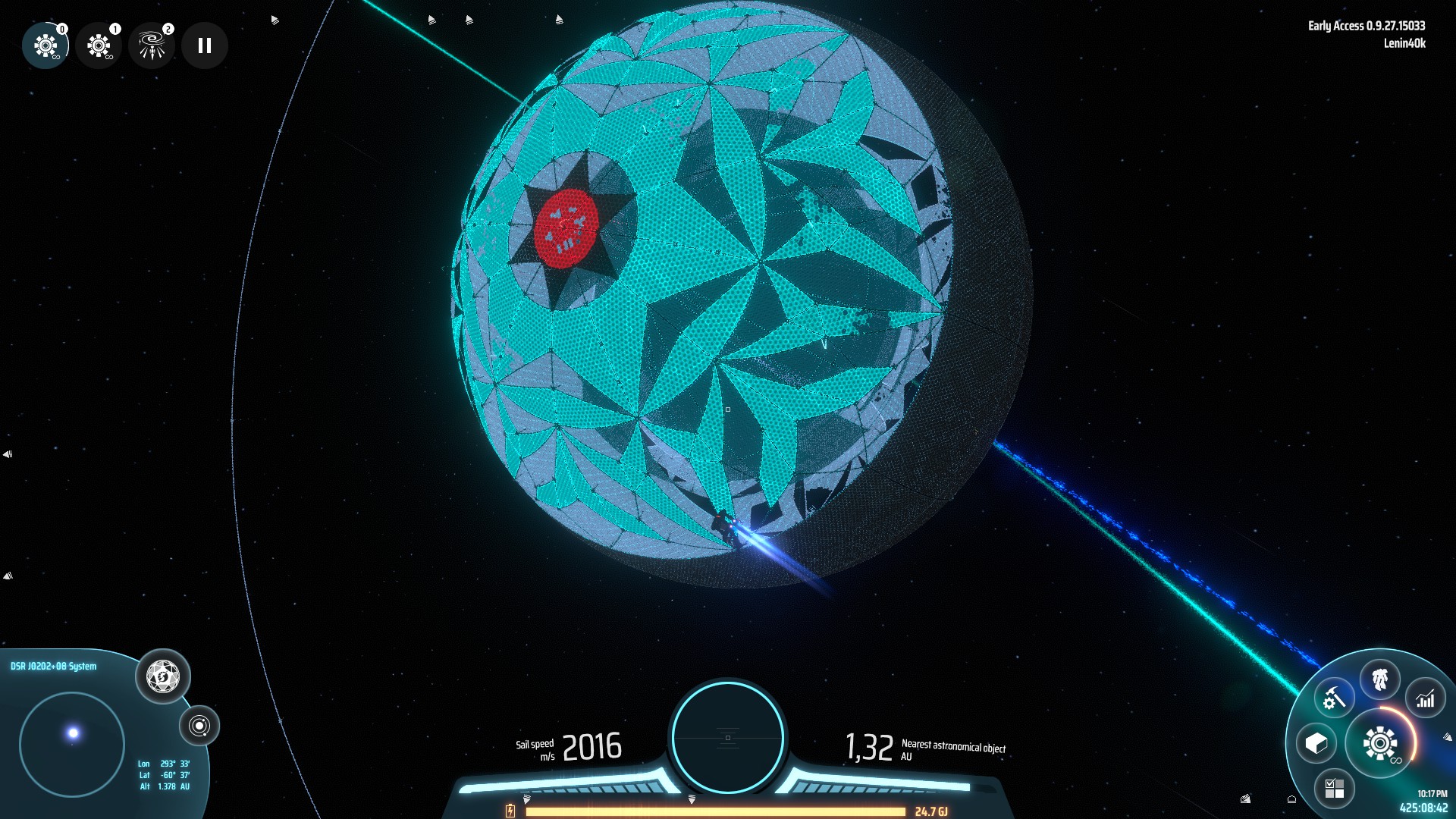Dyson Sphere Blueprints - Black Hole Sphere
