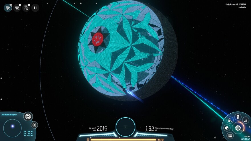 Dyson Sphere Blueprints - Black Hole Sphere