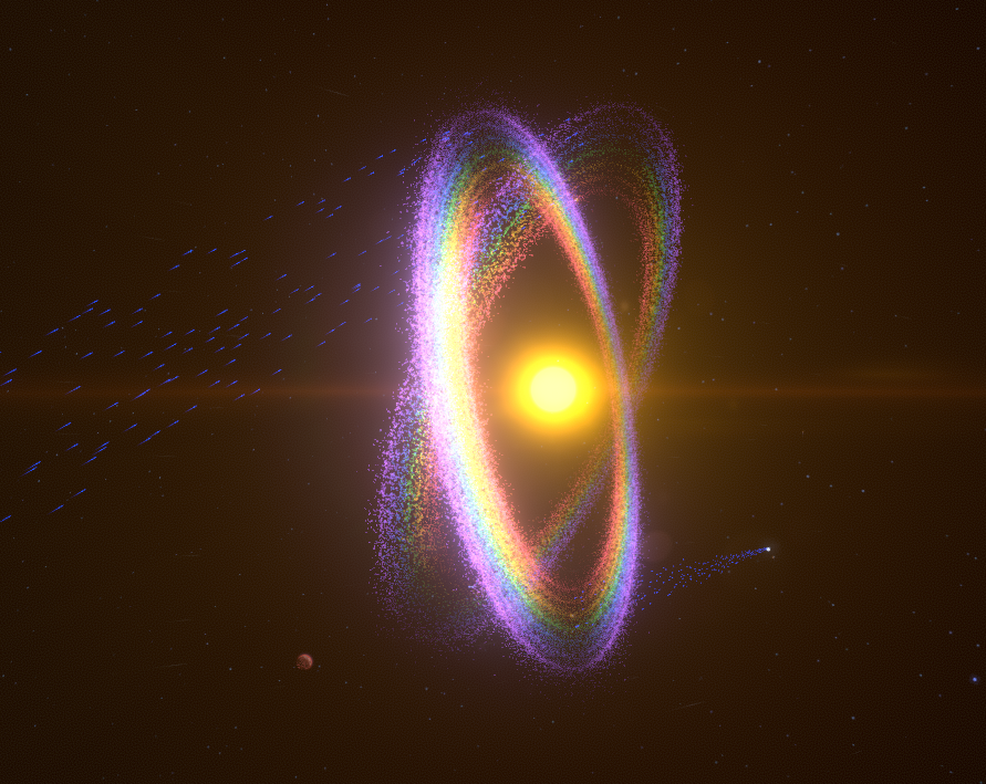 Dyson Sphere Blueprints - Rainbow Rings