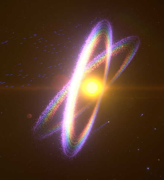 Dyson Sphere Blueprints - Rainbow Rings