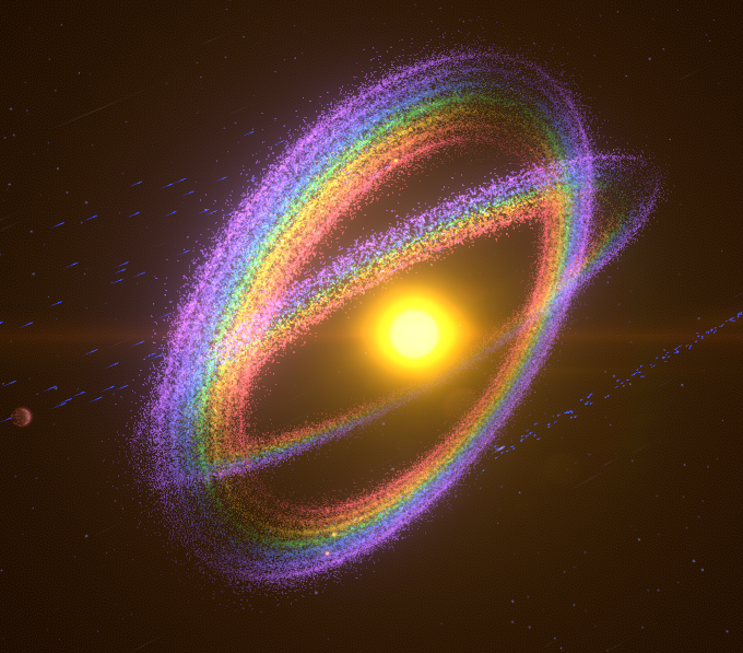 Dyson Sphere Blueprints - Rainbow Rings