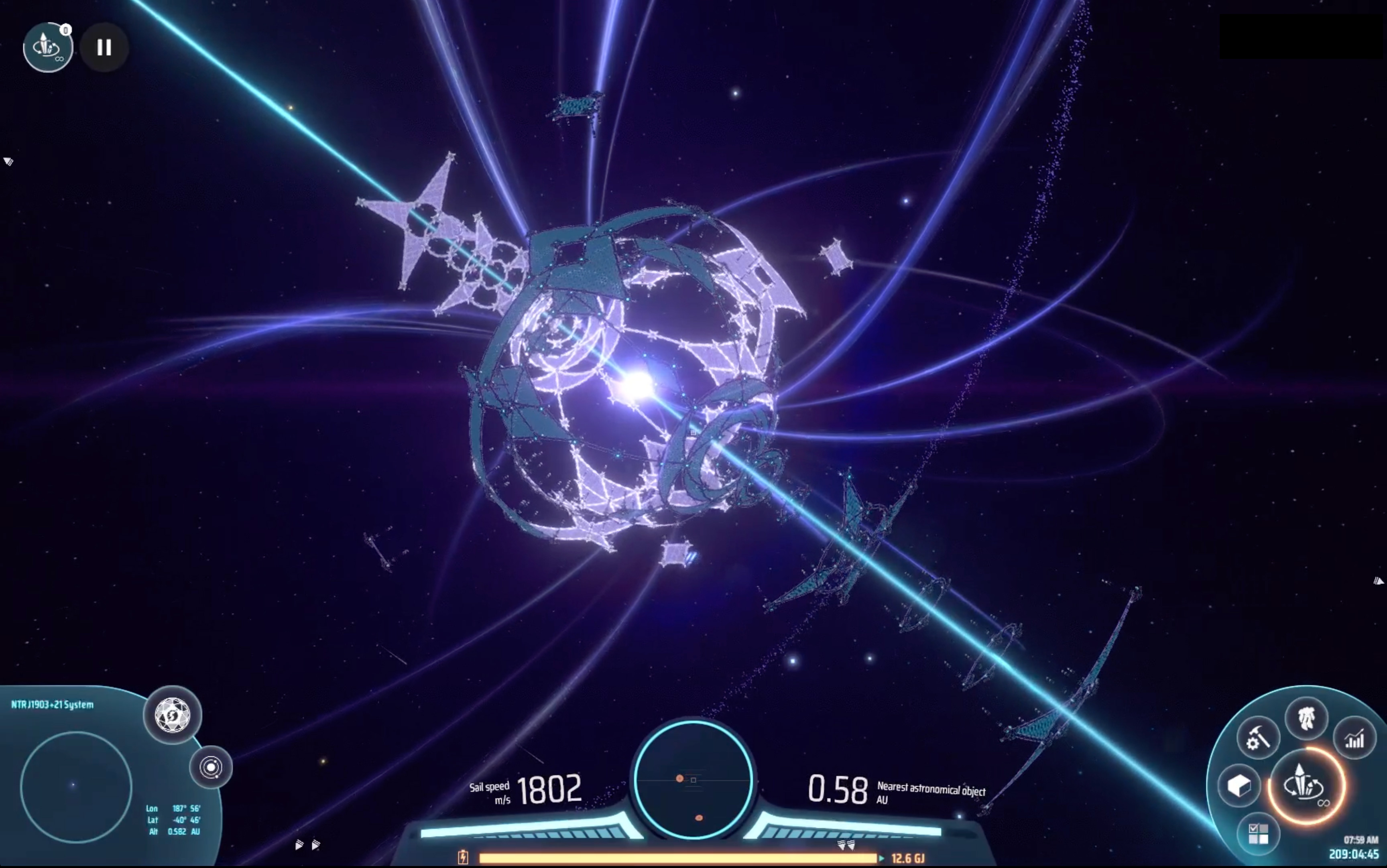 Dyson Sphere Blueprints - Neutron star containment