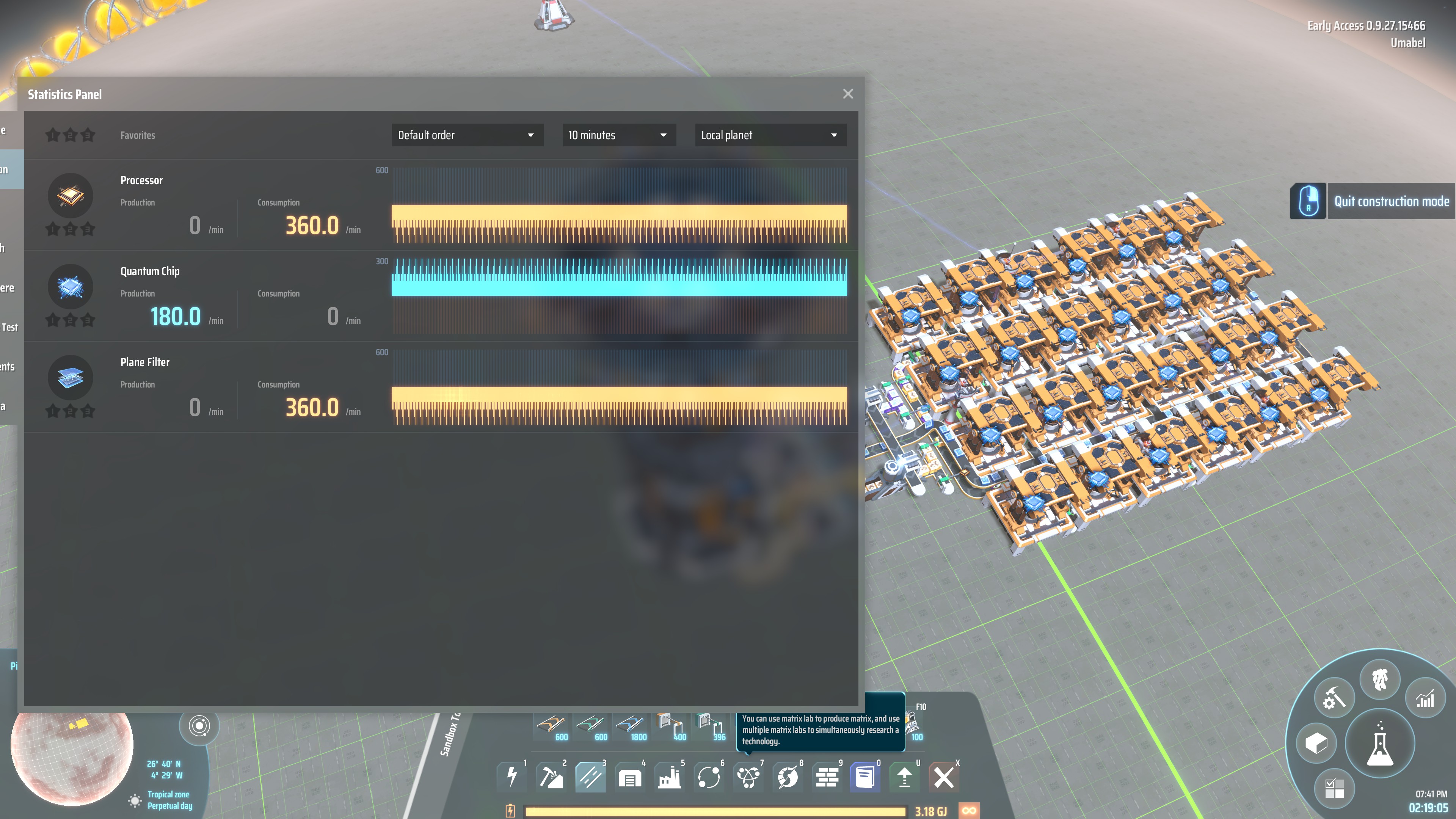 Dyson Sphere Blueprints - Quantum Chip 180/min, Upgradable (360/min), No Proliferation Planned