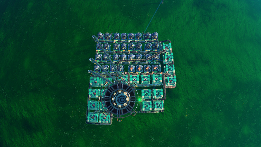 Dyson Sphere Blueprints - 32x32 120/min Electro Turbines | Raw -> Finished
