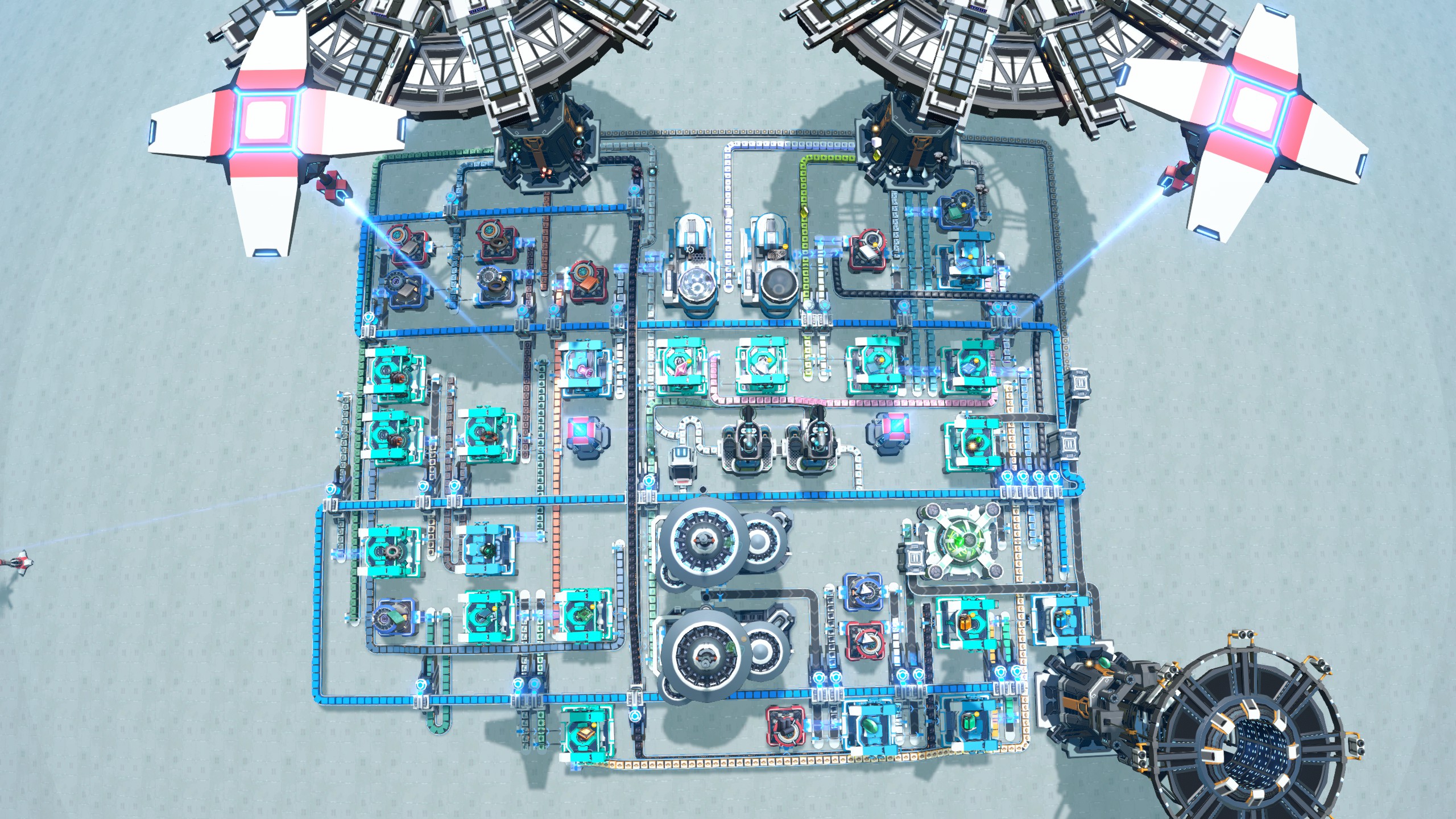 Dyson Sphere Blueprints - Late game warpers and lenses