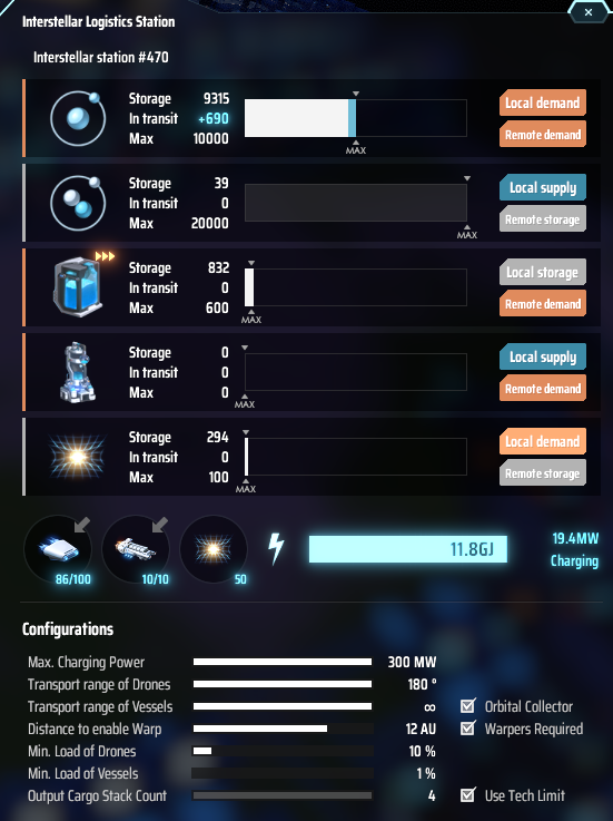 Dyson Sphere Blueprints - Deuterium with fractionator: MEDIUM LATE ...