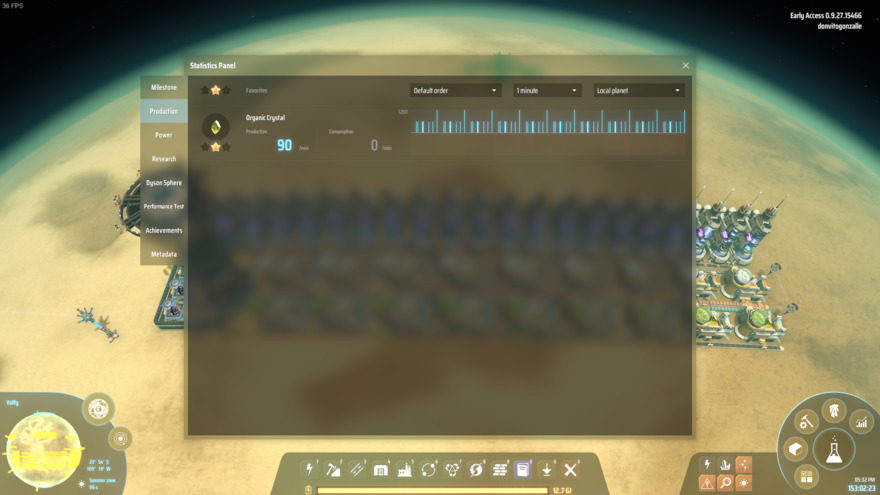 Dyson Sphere Blueprints - Organic Crystal 90 per Minute (under 900 ...